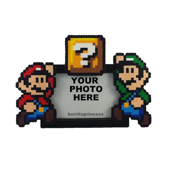 Mario and Luigi Picture Frame - Etsy