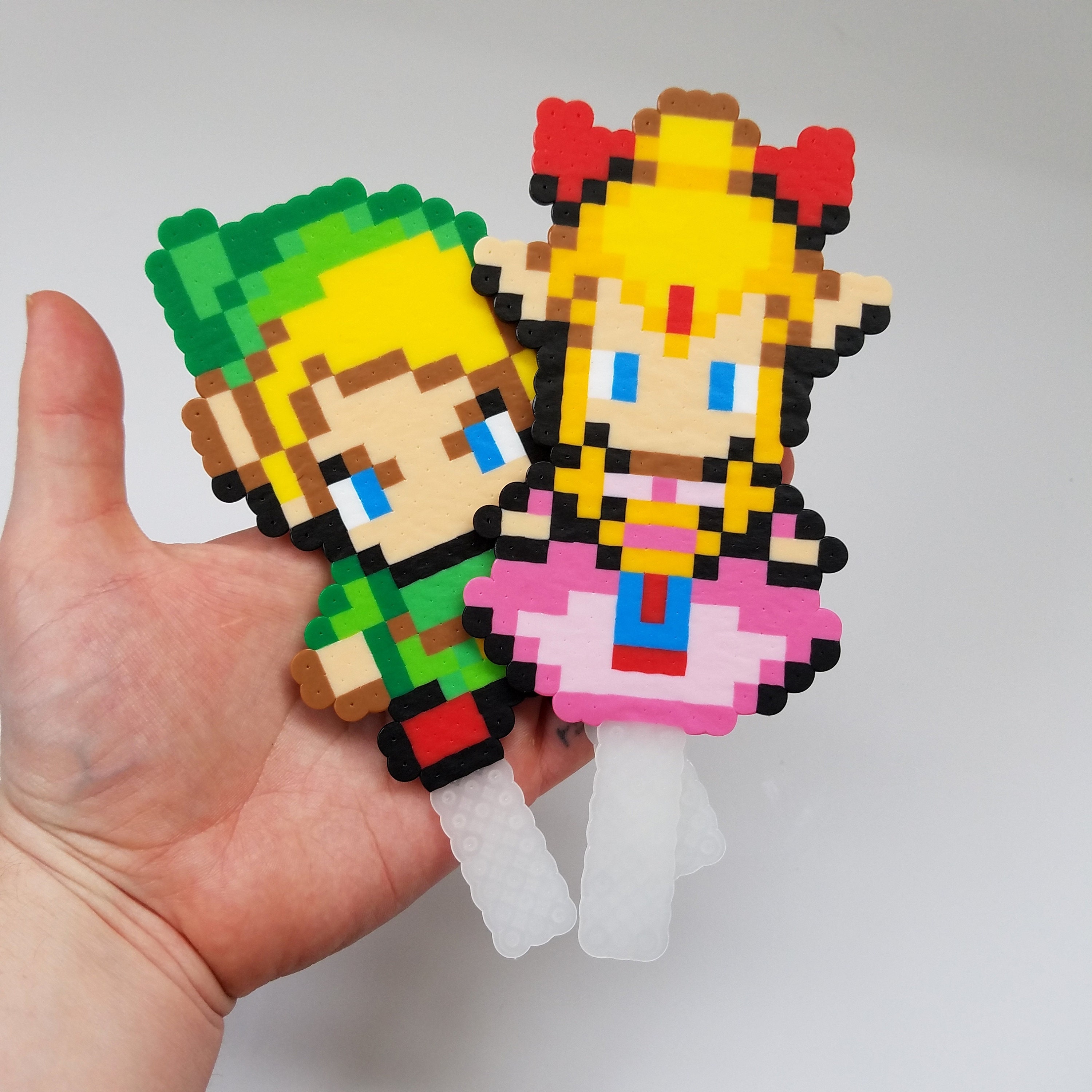 Link and Zelda Cake Toppers the Legend of Zelda Wedding Cake | Etsy