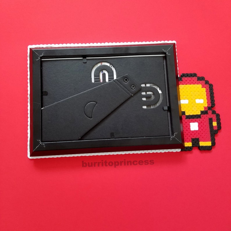 Iron Man Picture Frame Iron Man Photo Frame Comic Book - Etsy