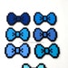 8 Bit Bows Pixel Bows 8 Bit Hair Bows Pixel Hair Bows 8 Bit Bow Tie ...