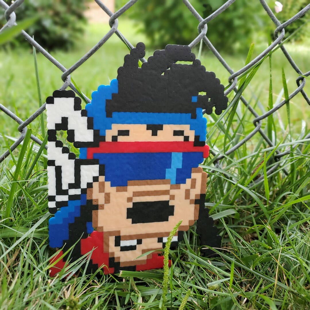 Max A Goofy Movie Fridge Magnet Nerdy 8 Bit Pixelated Decorative Magnet ...