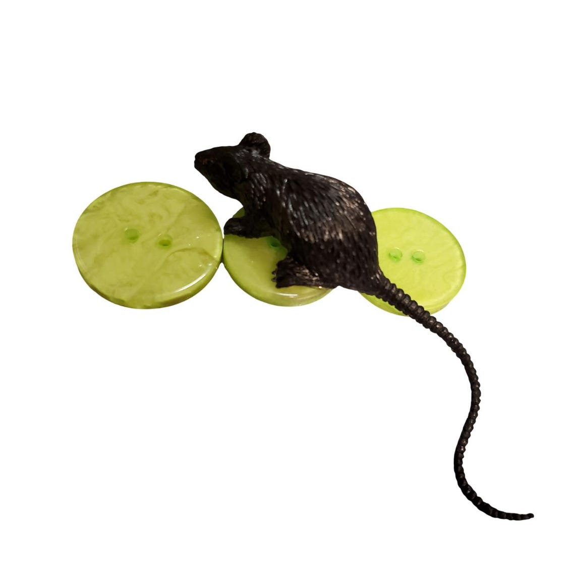 Rat Button Hair Clips - Indie Vanguard Tailored Grunge Goth Whimsigoth ...