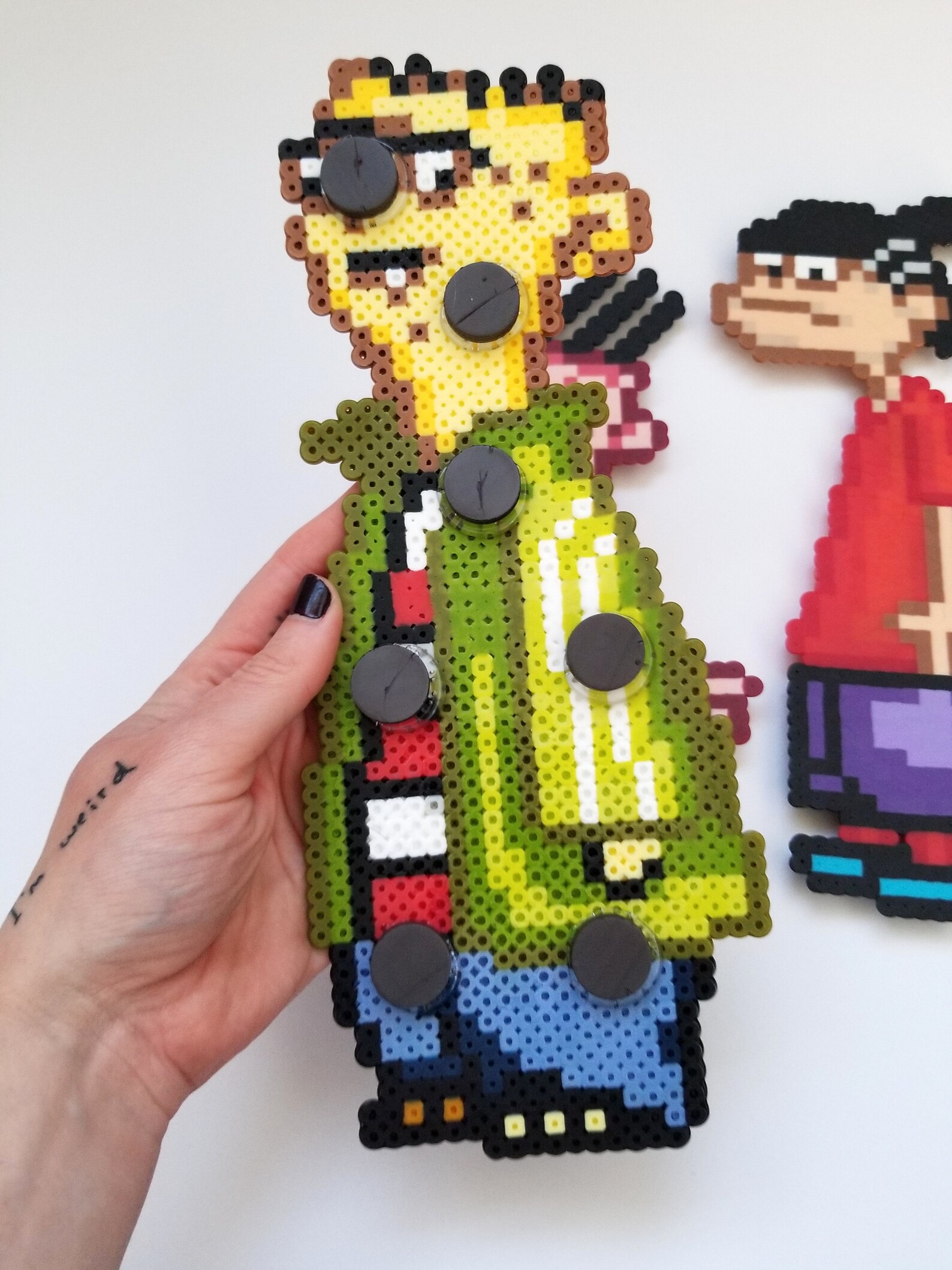 Late 90's Y2K Jumbo Cartoon Magnet Set Office Decor | Etsy