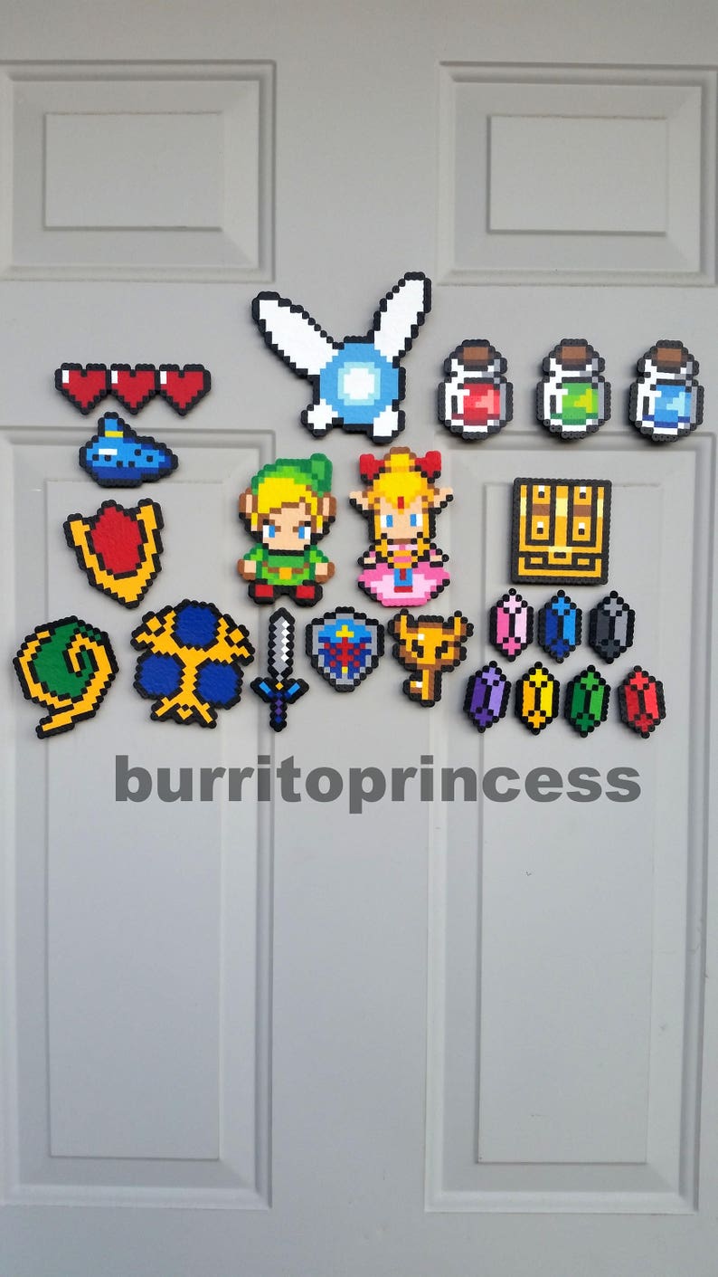 Magnets - Legend of Zelda Magnets - Link and Zelda Magnets - Legend of ...