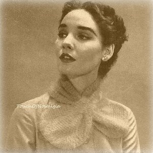 2 Patterns ANGORA Head SCARF & Angora Keyhole Scarf Knitting Pattern ...