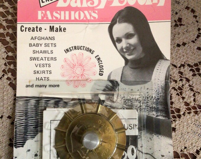 Vintage DAISY LOOM Hand Loom Crafts to Make Daisy FLOWERS Baby Blankets ...