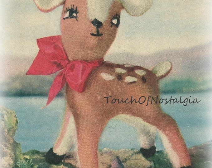 The Deer Knitting Pattern - Etsy Canada