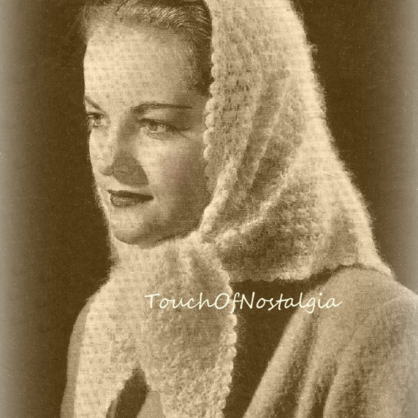 Head Scarf Pattern - Etsy