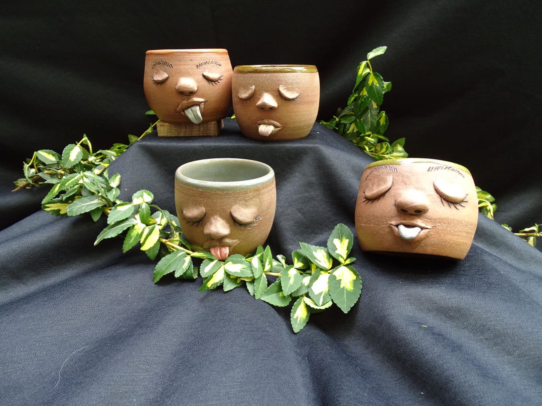 Tongue Out (raspberry) Face Cups - Etsy