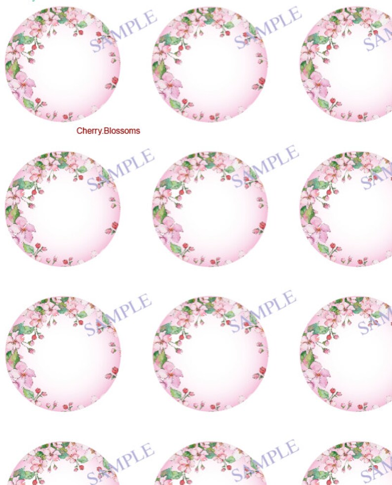 20 - 2" Write-on Floral Adhesive Labels CANNING Favor Bags Gifts ...