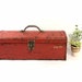 Red Metal Tool Box Industrial Decor Farmhouse Style Toolbox - Etsy