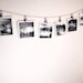 Ten Hanging Clips for Photos, Artwork or Paper / Magazine Clips / Pinch ...