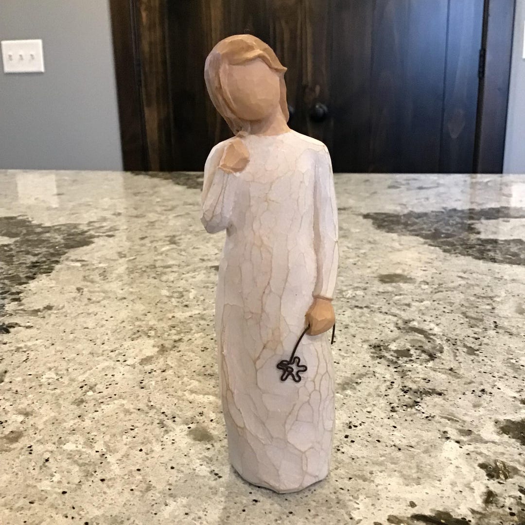 Willow Tree Doll Remember 2005 / Retired / Girl With Long Braid - Etsy