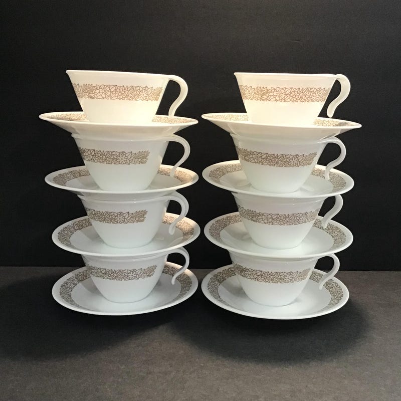 Corelle Woodland Saucers - Etsy
