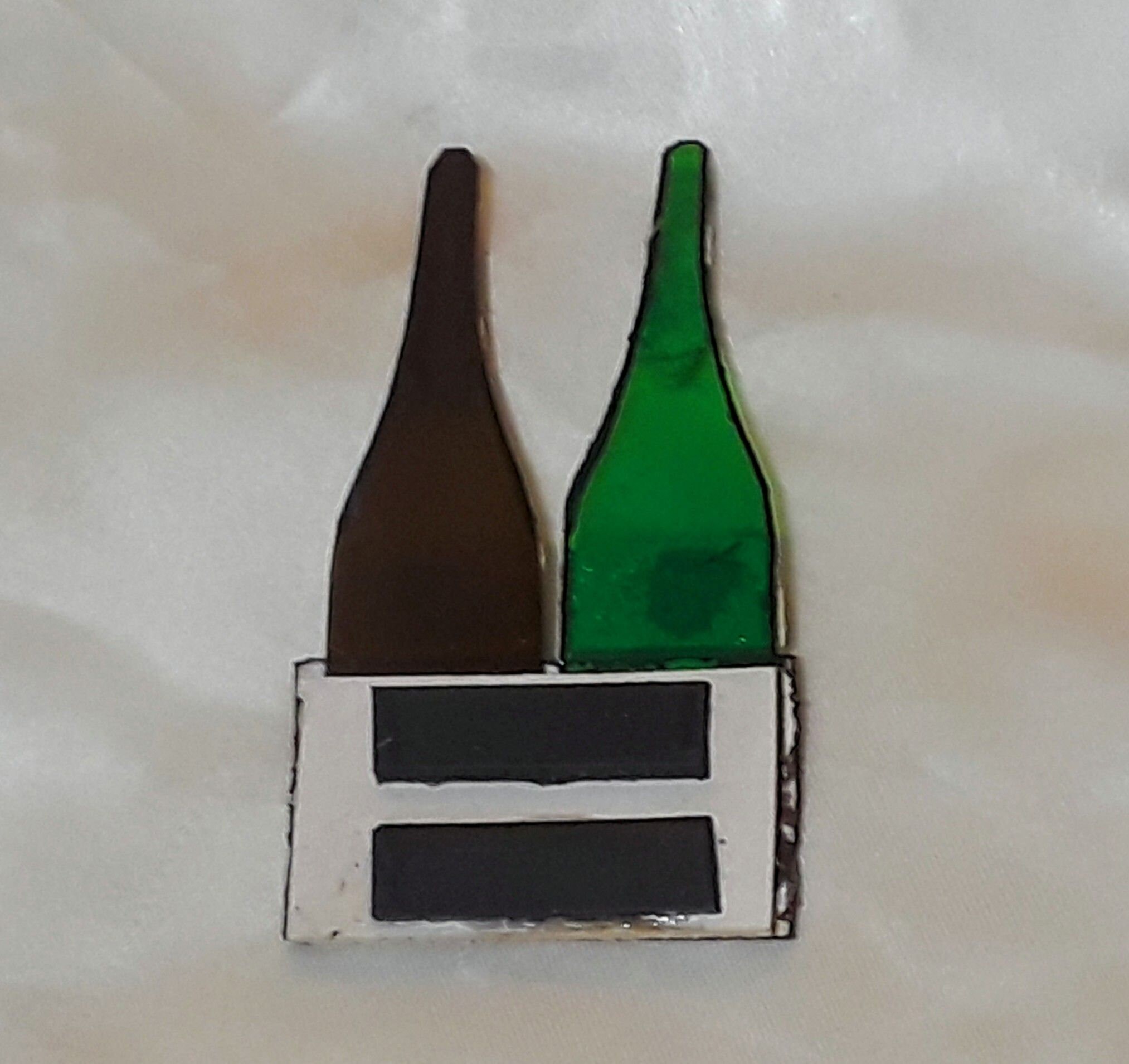 Alcohol Magnet (beer, Tequila, Wine, Vodka) (made of Recycled Materials ...