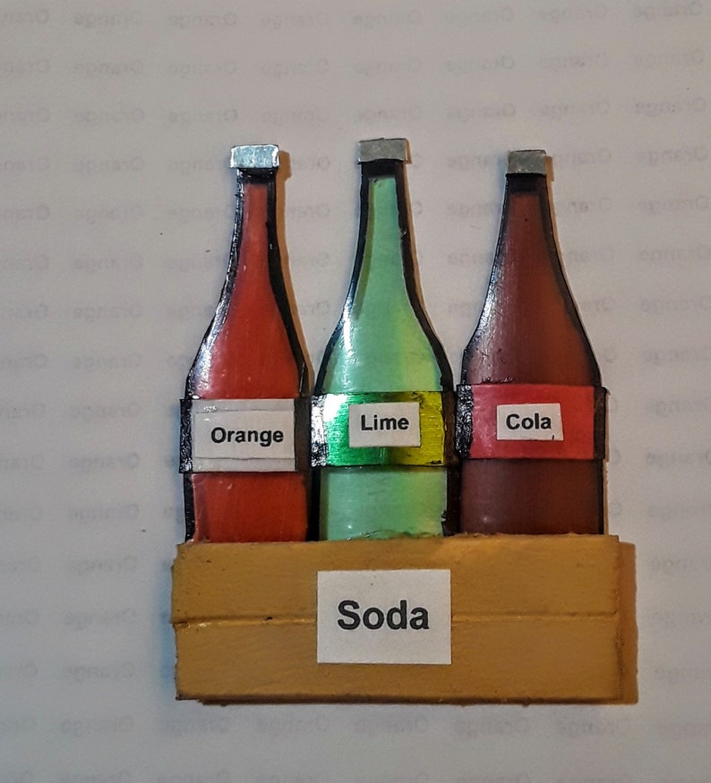 Alcohol Magnet (beer, Tequila, Wine, Vodka) (made of Recycled Materials ...