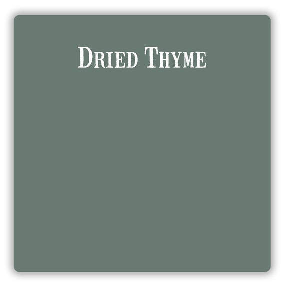 Dried Thyme Paint