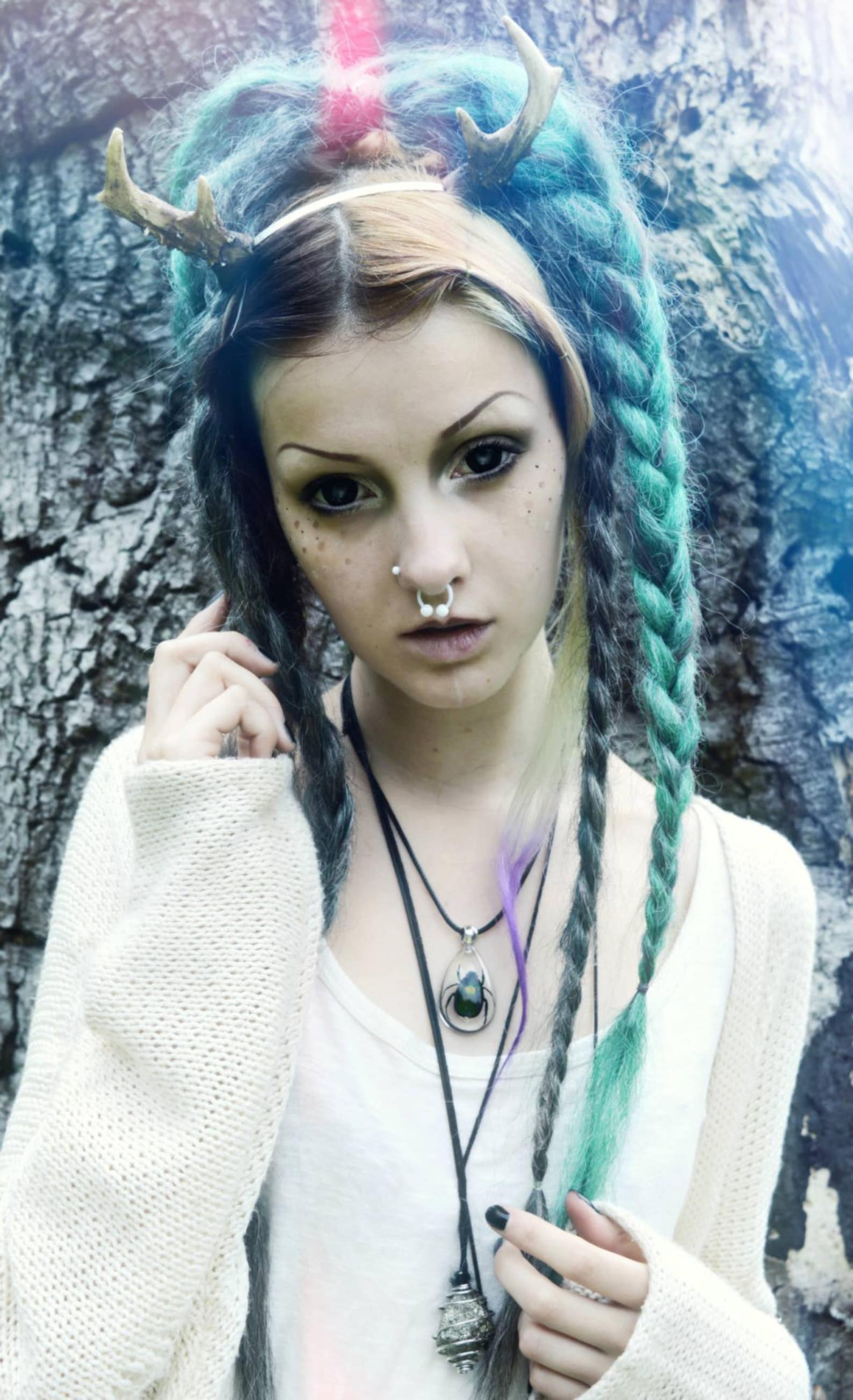 Mini Deer Antlers Style A Headband - Etsy UK