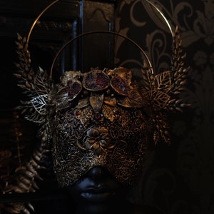 Persephone Pomegranate Mask - Etsy