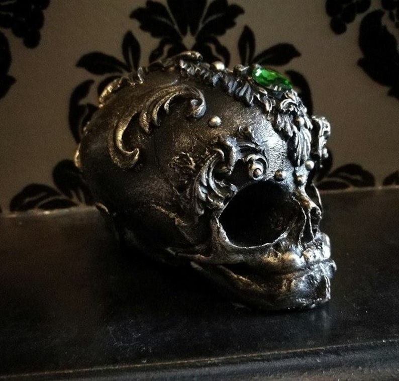 Ornate Filigree Skull Home Decor - Etsy UK