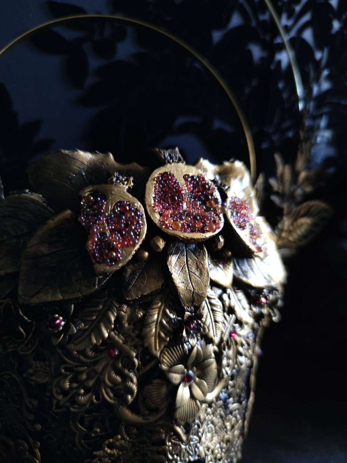 Persephone Pomegranate Mask | Etsy