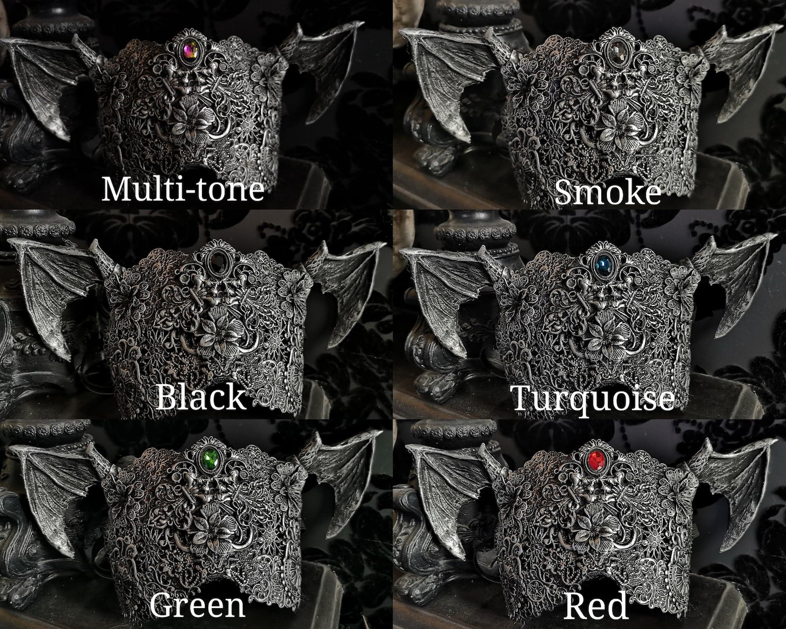 Crystal Midnight Mask | Etsy