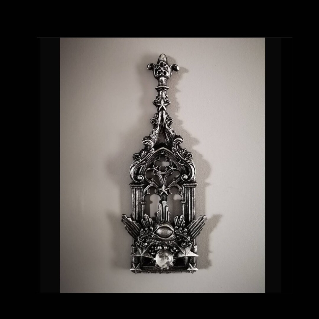Moonlight Vision Abbey Wall Art - Etsy