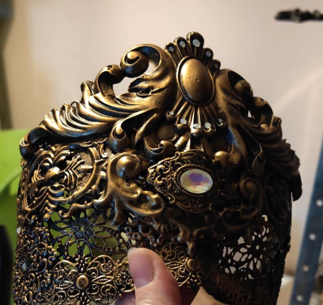 Zenith Blind Mask Ready Made GOLD PAINT - Etsy