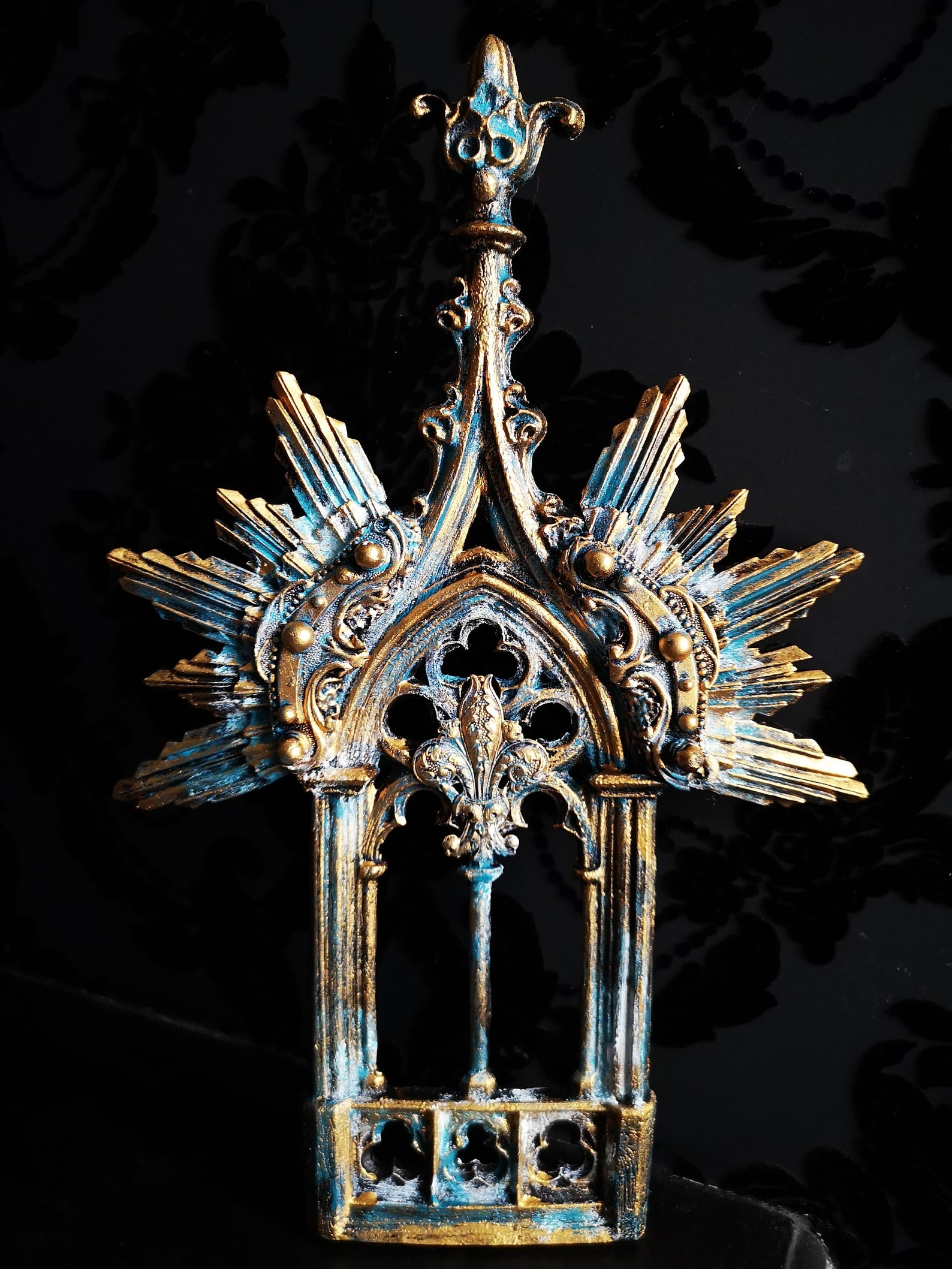 Patina Holy Ray Abbey Wall Art - Etsy