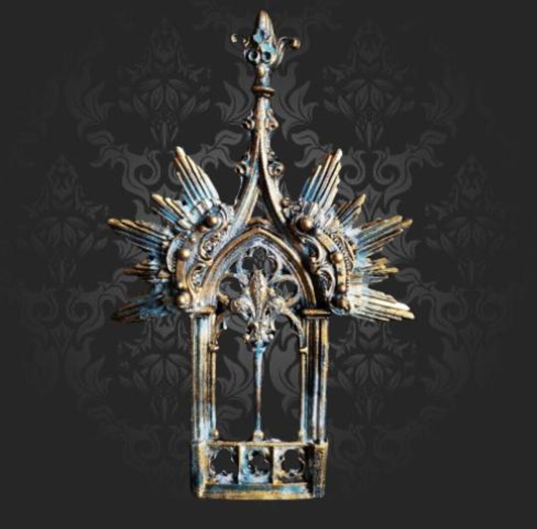 Patina Holy Ray Abbey Wall Art - Etsy