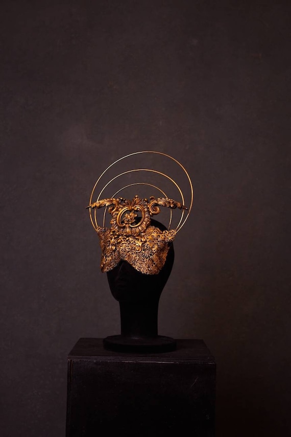 Winged Deity Mask Made to Order - Etsy