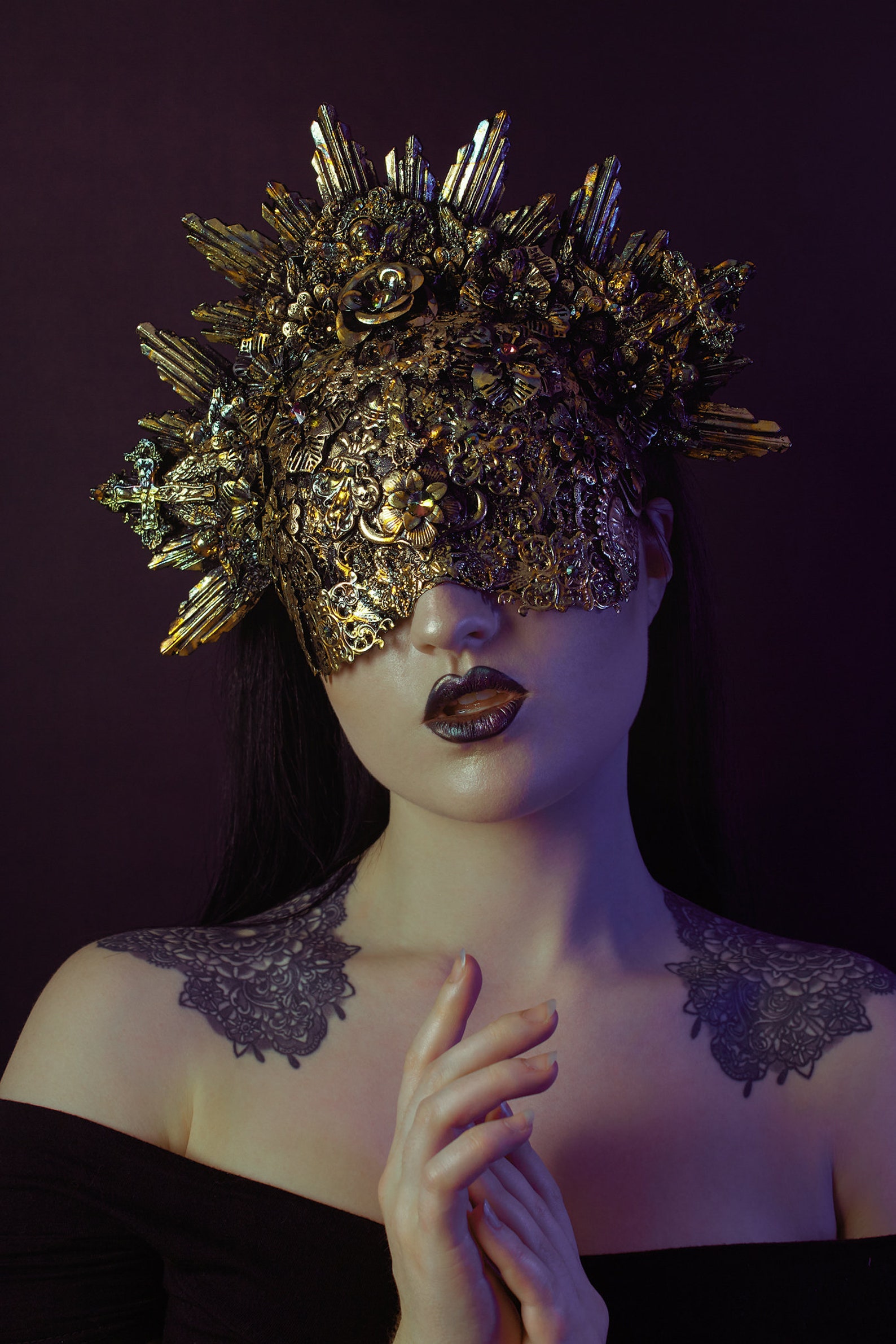 Blind Faith Mask - Etsy