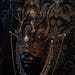 Soothsayer Headdress Mask With Chains and Pearls - Etsy