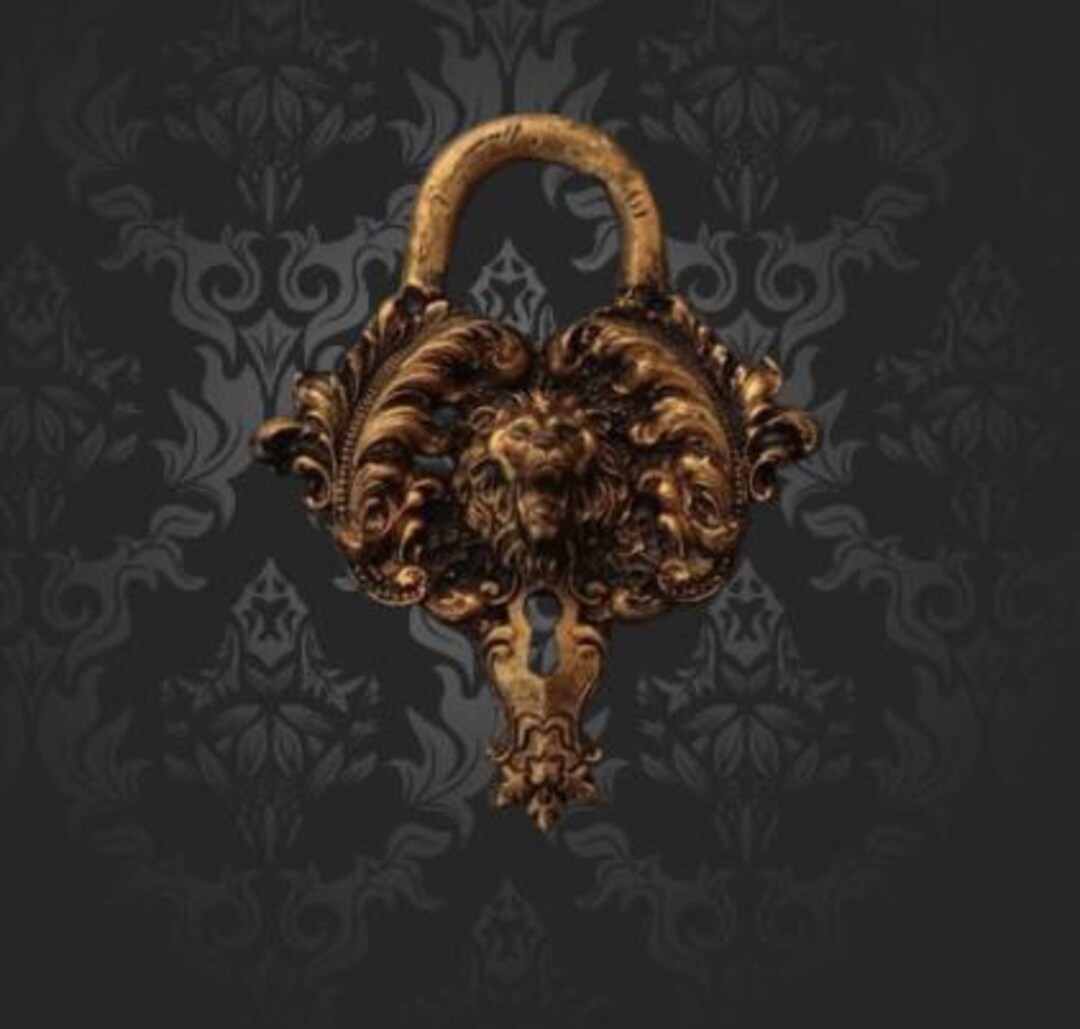 Ancient Chambers - Small Lion Lock - Etsy