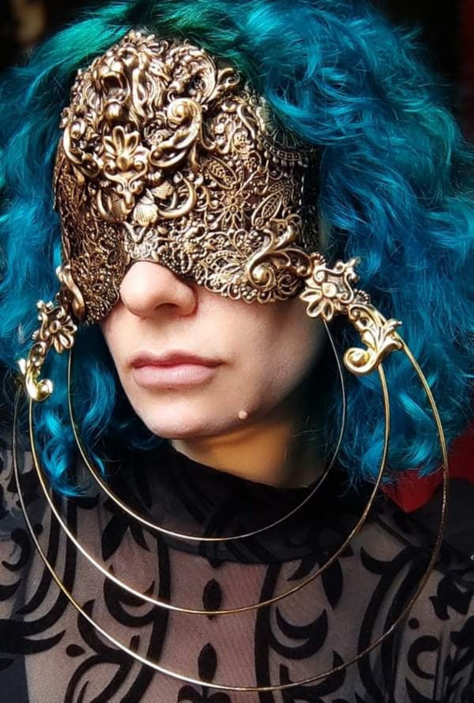 Quayzar Blind Mask - Made to Order - Etsy UK