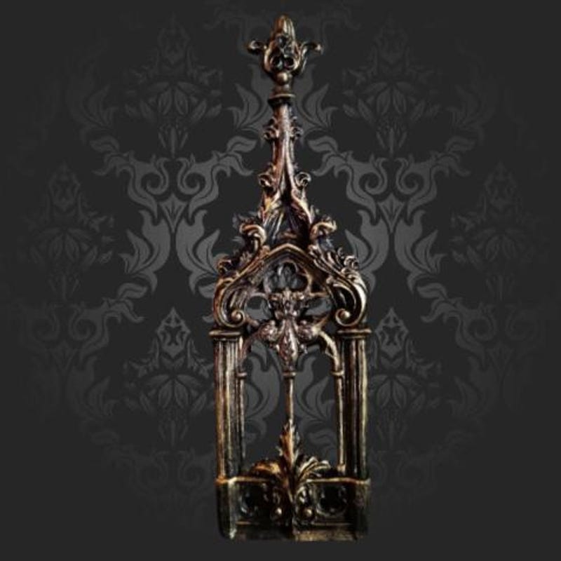 Gothic Fleur De Lis - Etsy