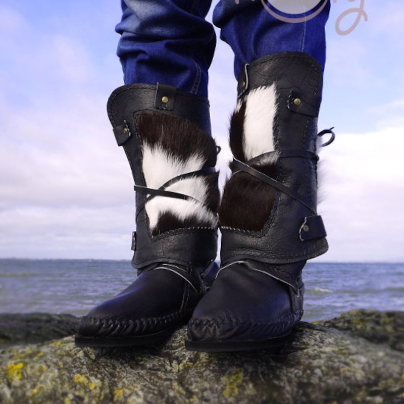 Mens Moccasin Boots - Etsy