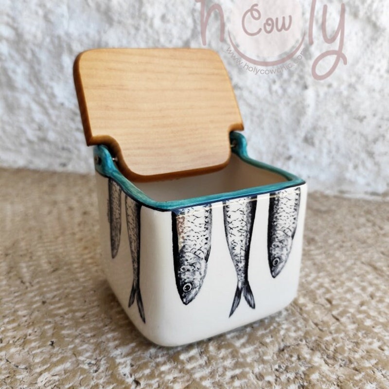 Salt Container - Etsy