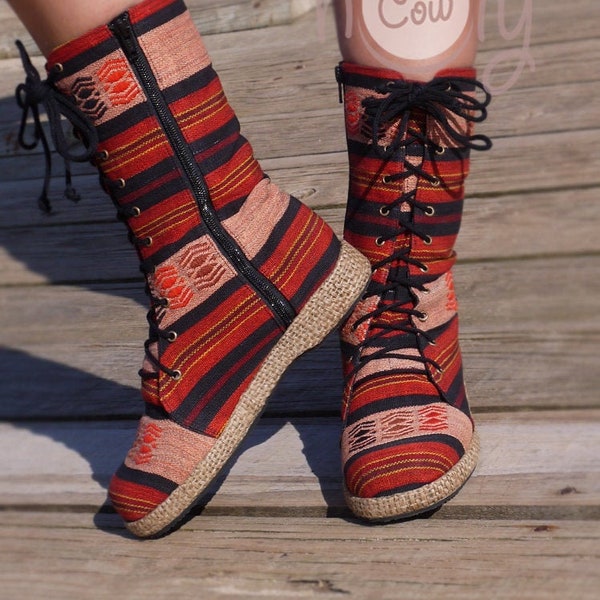 Tribal Boots - Etsy