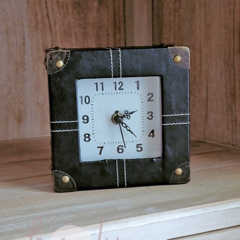 Rustic Desk Clock - Etsy