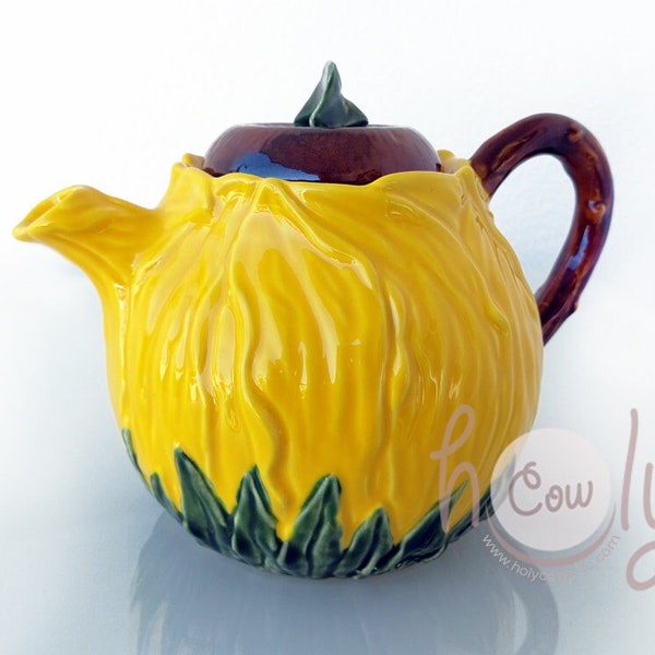 Sunflower Teapot - Etsy