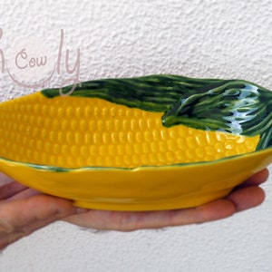 Handmade Ceramic Corn Dish, Ceramic Corn Dish, Corn Dish, Ceramic Corn ...