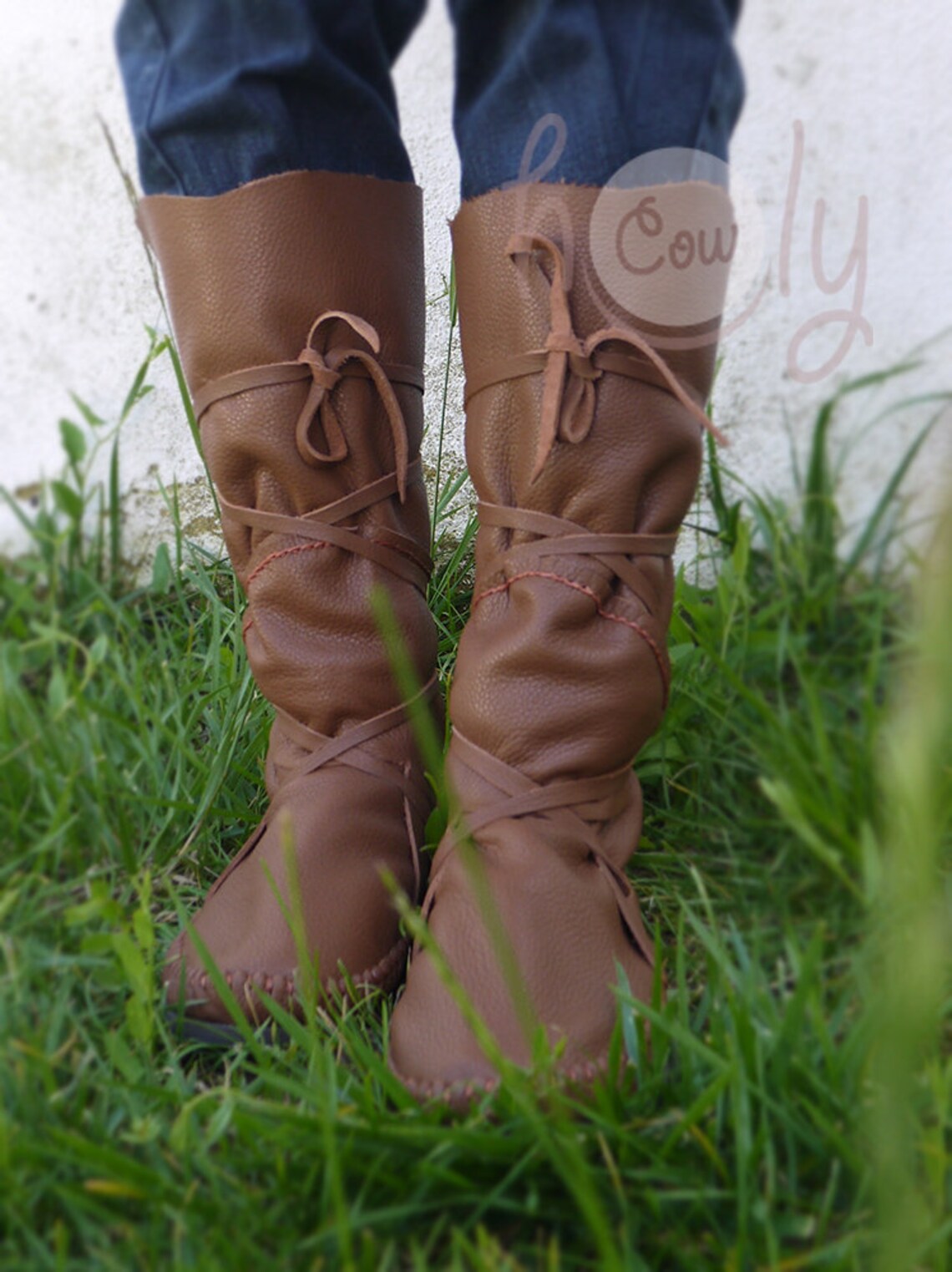 Brown Leather Moccasins Mens Moccasins Womens Moccasins - Etsy