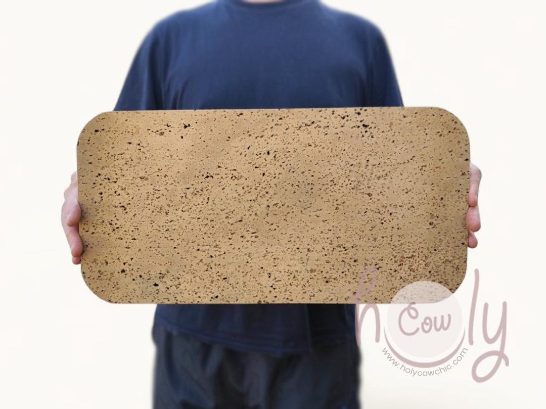 Handmade Natural Eco Friendly Cork Bath Mat, Large Cork Pot Holder ...