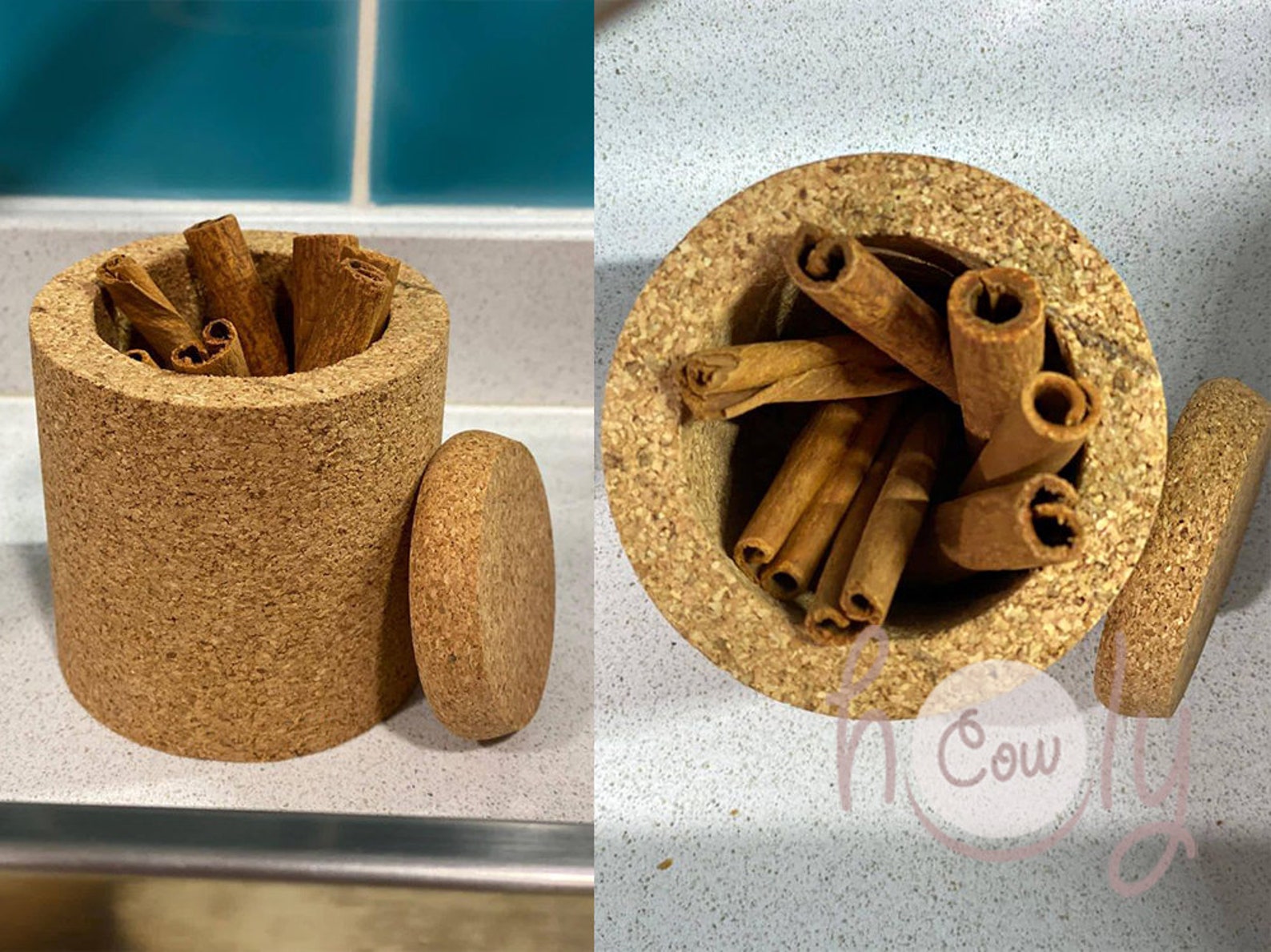 Eco Friendly Storage Container Made From Cork Eco Friendly - Etsy