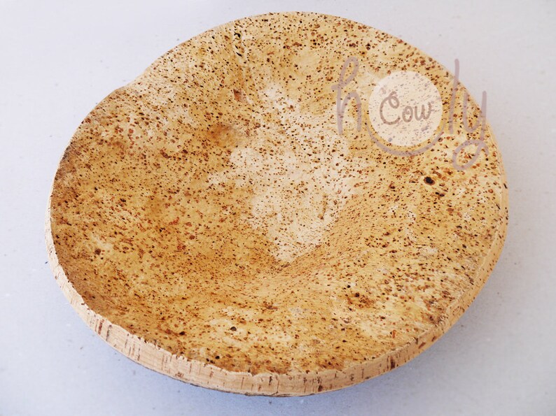 Eco Friendly and 100% Natural Cork Bark Bowl, Cork Bowl, Rustic Bowl ...