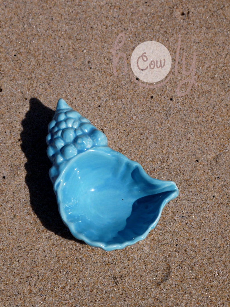 Handmade Large Ceramic Sea Shell Dish | Etsy