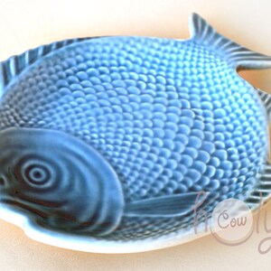 Handmade Small Ceramic Fish Dish, Fish Plate, Ceramic Fish Plate, Fish ...
