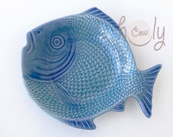 Pottery Fish Plate | Etsy