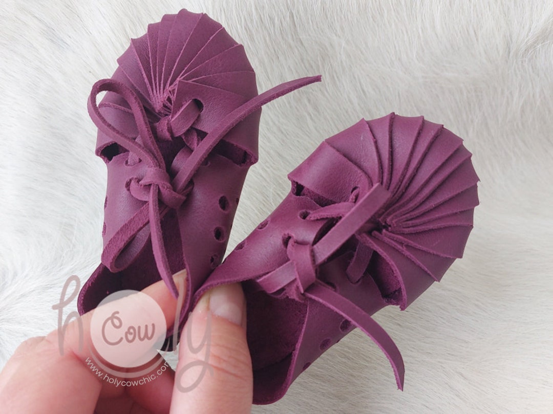 Purple Leather Baby Sandals, Baby Sandals, Toddler Sandals, Infant ...